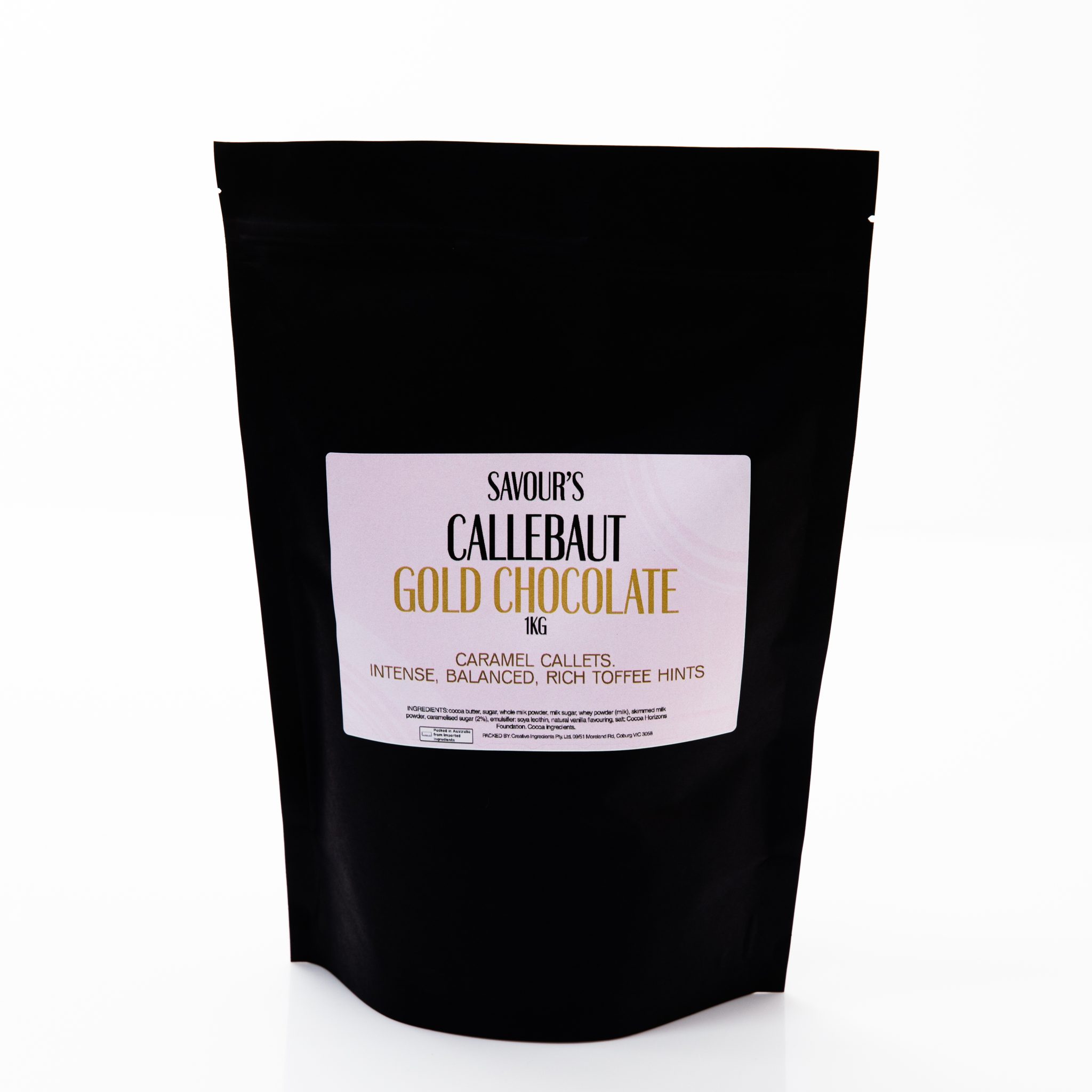 Callebaut Gold 30.4% Caramel Callets 1kg - Savour School : Savour School