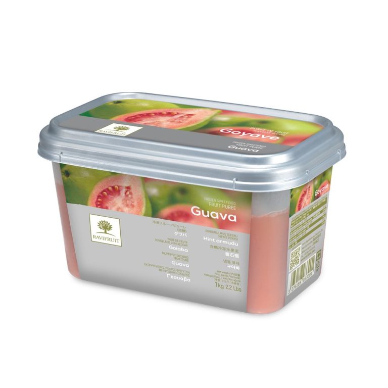 RaviFruit Frozen Puree 1kg Guava - Savour School : Savour School